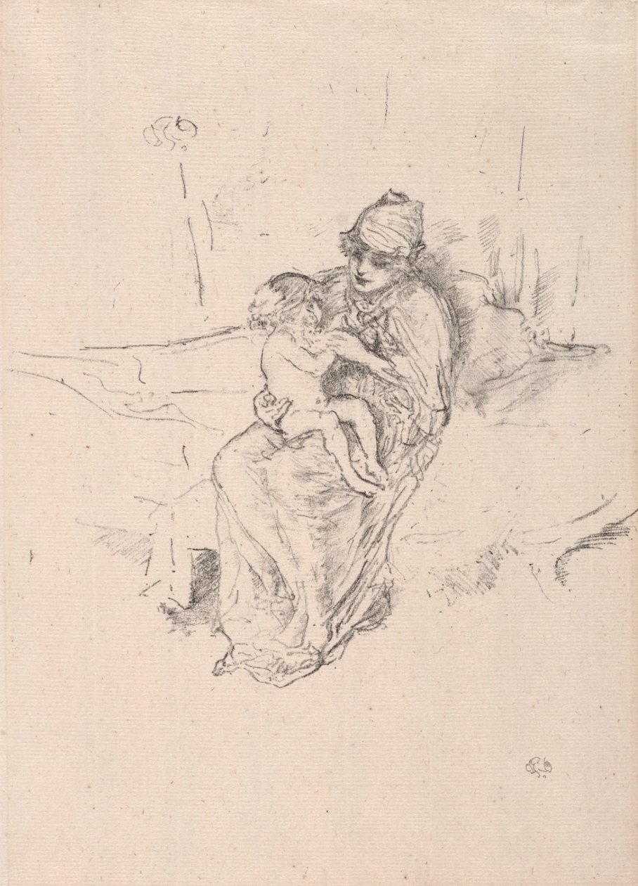 Mother and Child, No. 1 by James McNeill Whistler