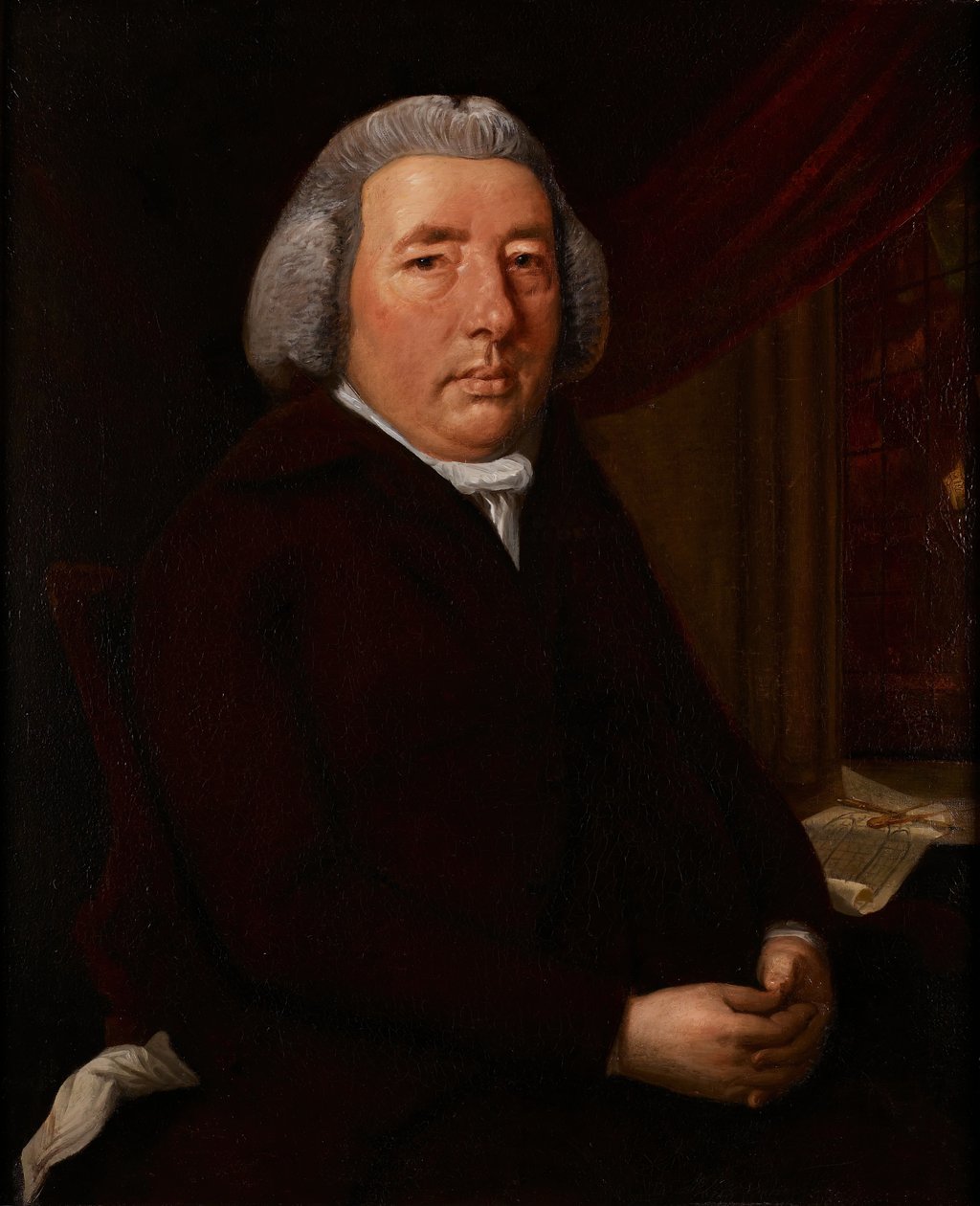 Portrait of Francis Eginton 1737-1805 by James Millar