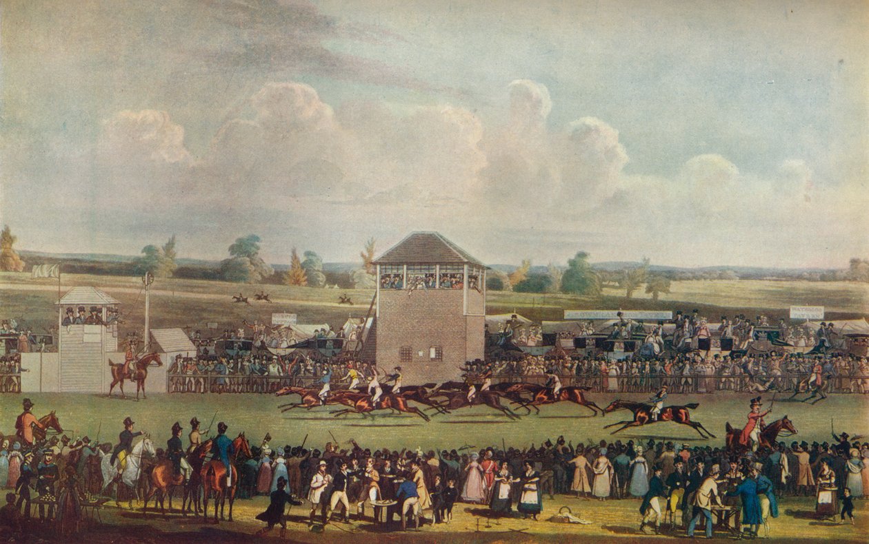 Ascot Heath Races by James Pollard: Buy fine art print