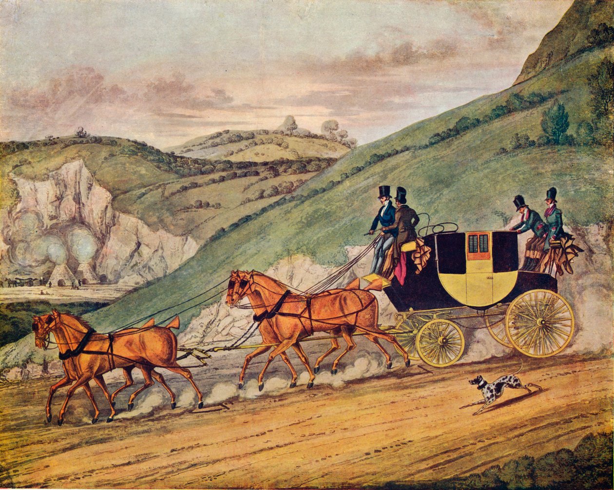 Four in Hand by James Pollard: Premium art reproduction