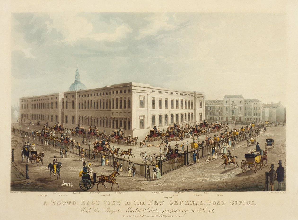 North East View of the New General Post Office