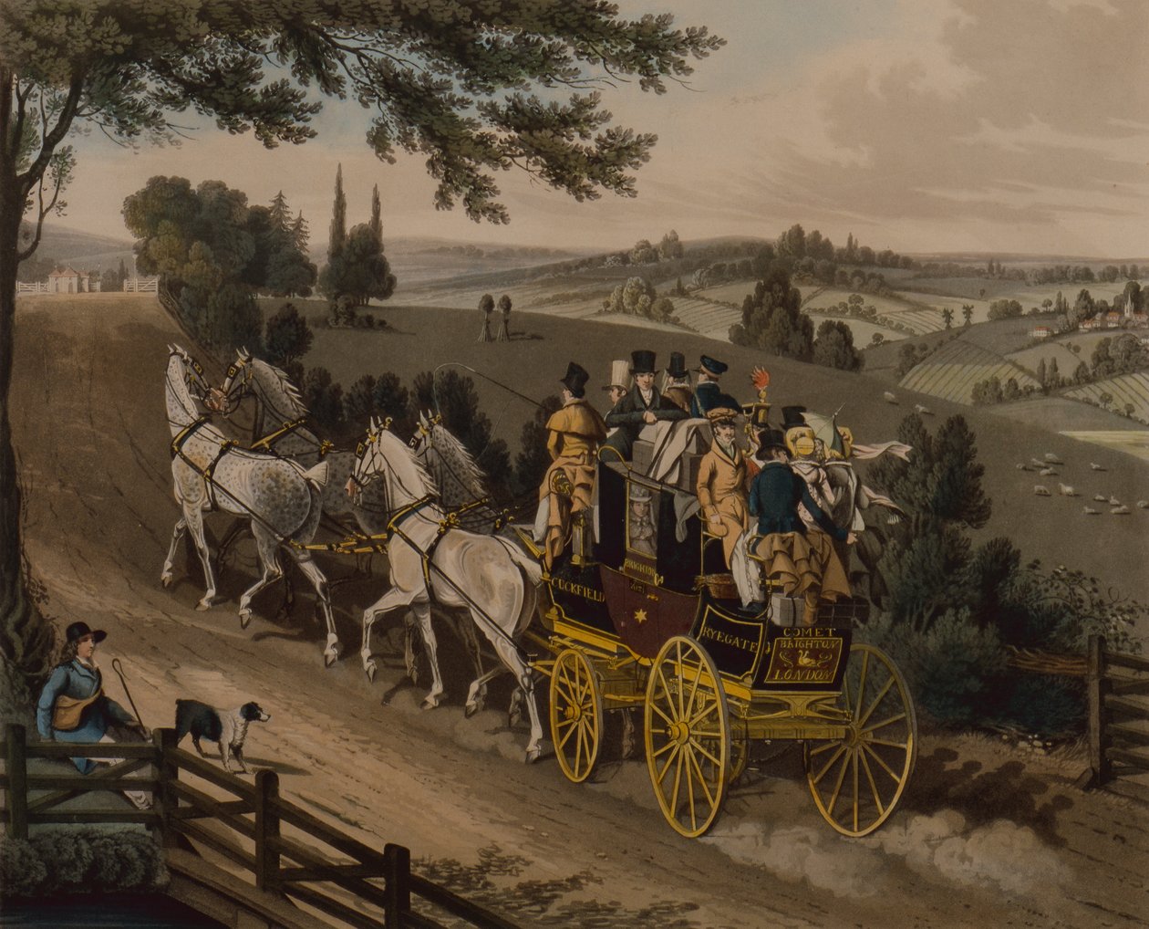 Stage Coach by James Pollard: Buy fine art print