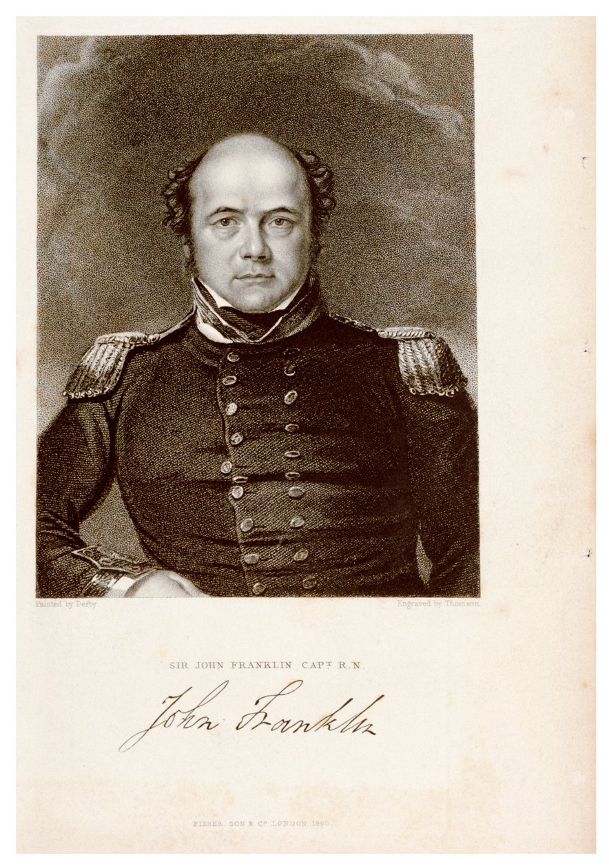 Sir John Franklin Capt. R.N. John Franklin by James Thomson