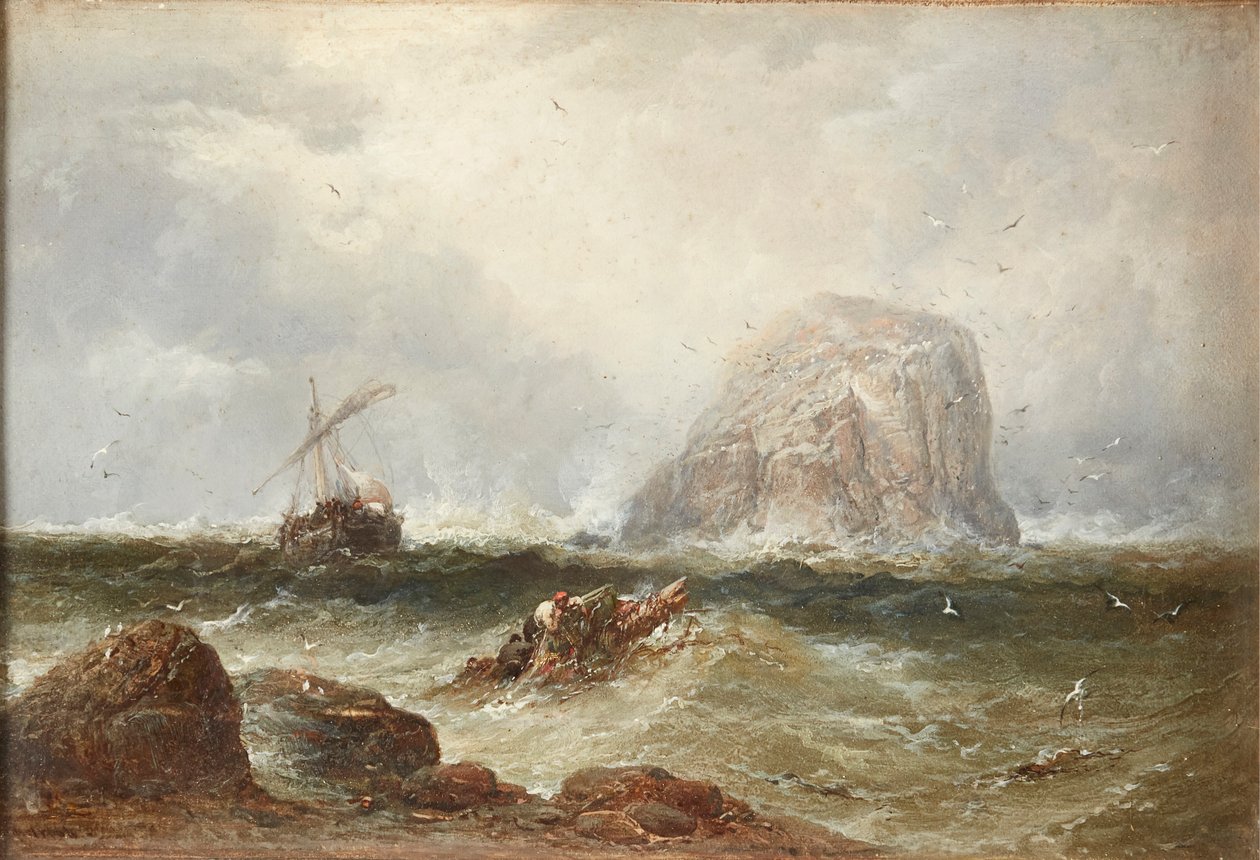 Off the Bass Rock by James Webb: Buy fine art print