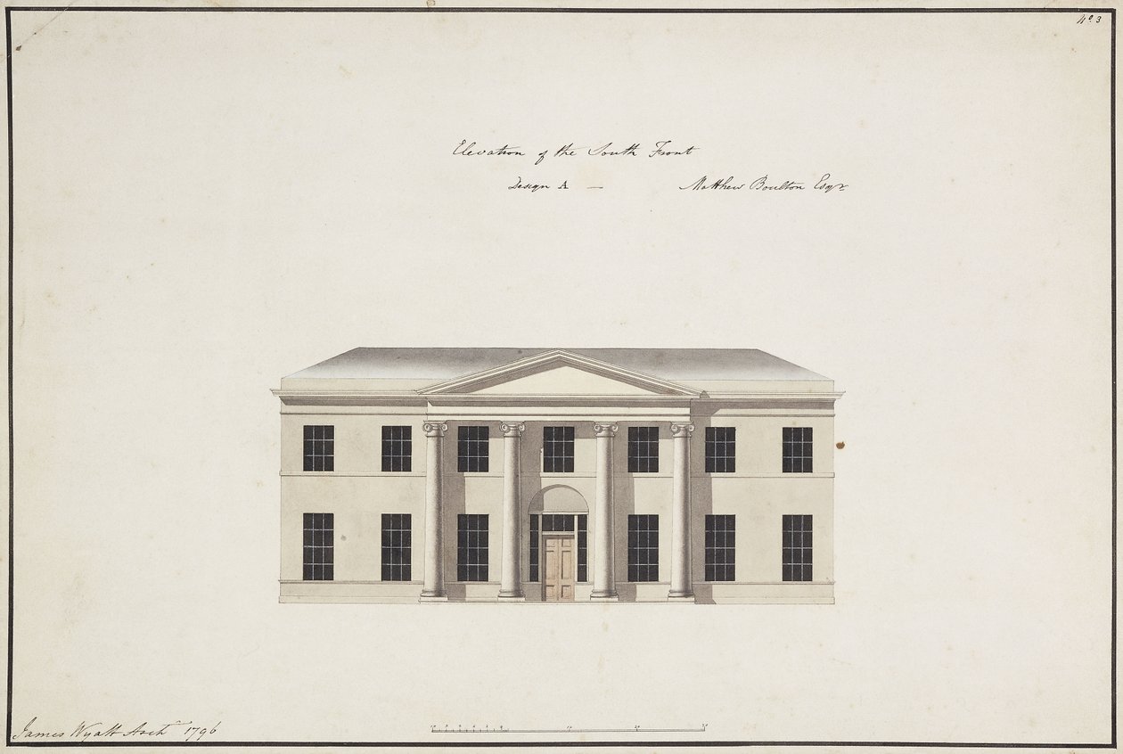 Soho House: Plan of the Ground Storey; Plan of the Bedchamber Storey ...