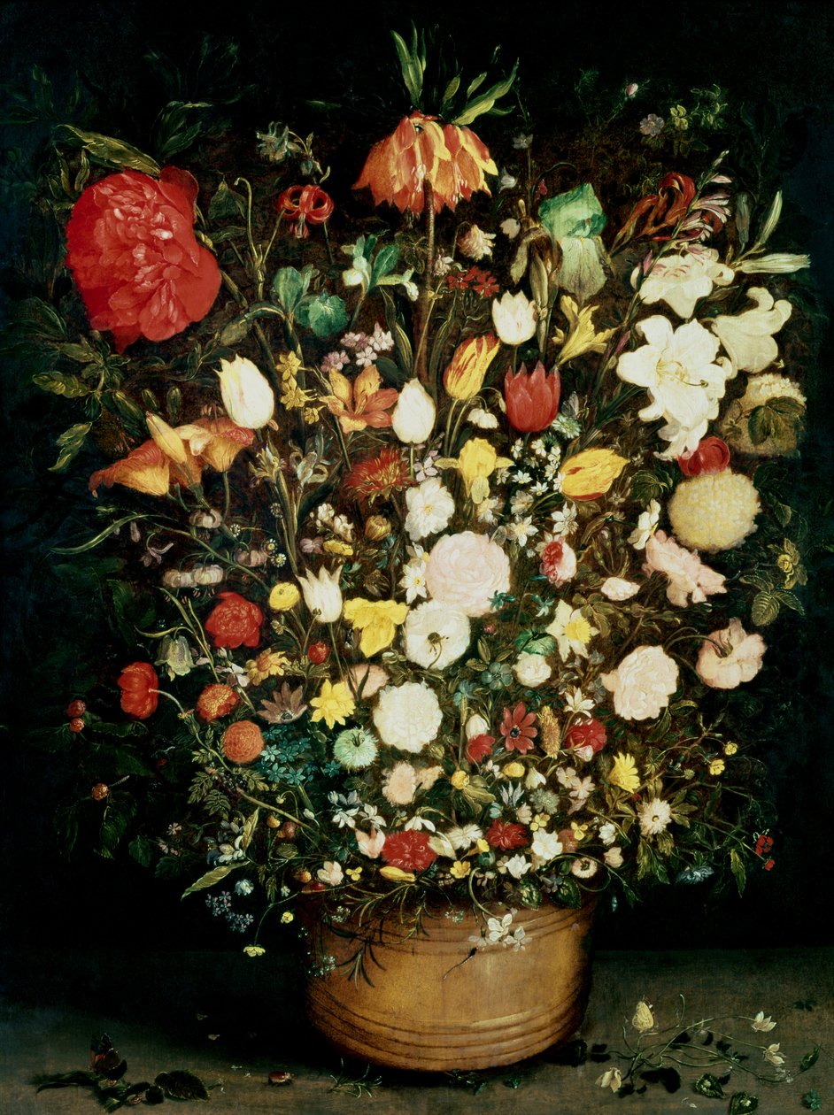 Vase of Flowers by Jan the Elder Brueghel: Fine art print