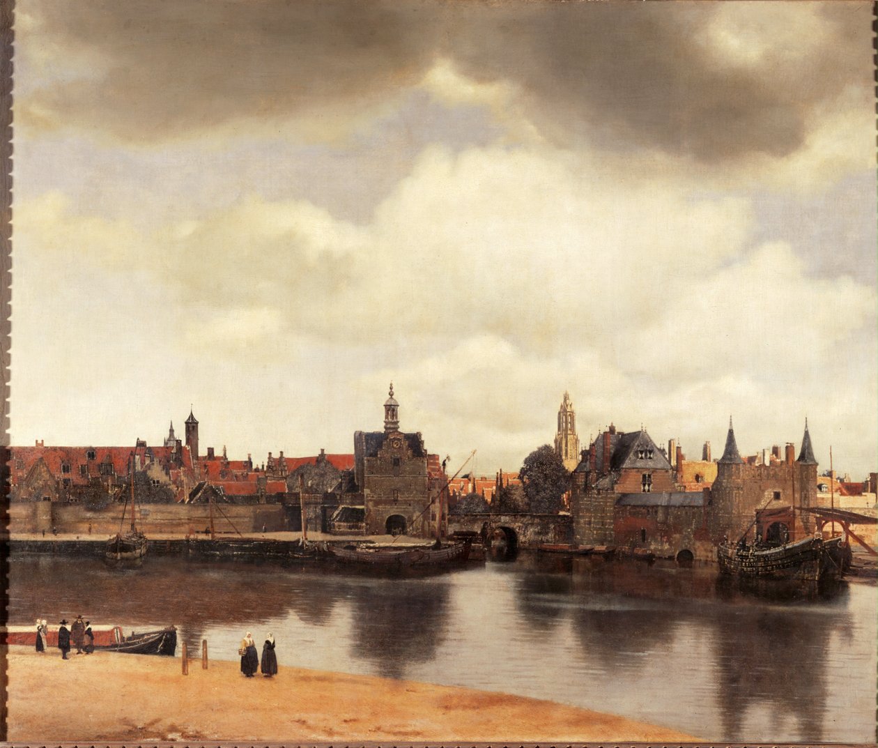View of Delft, Netherlands, after the Fire