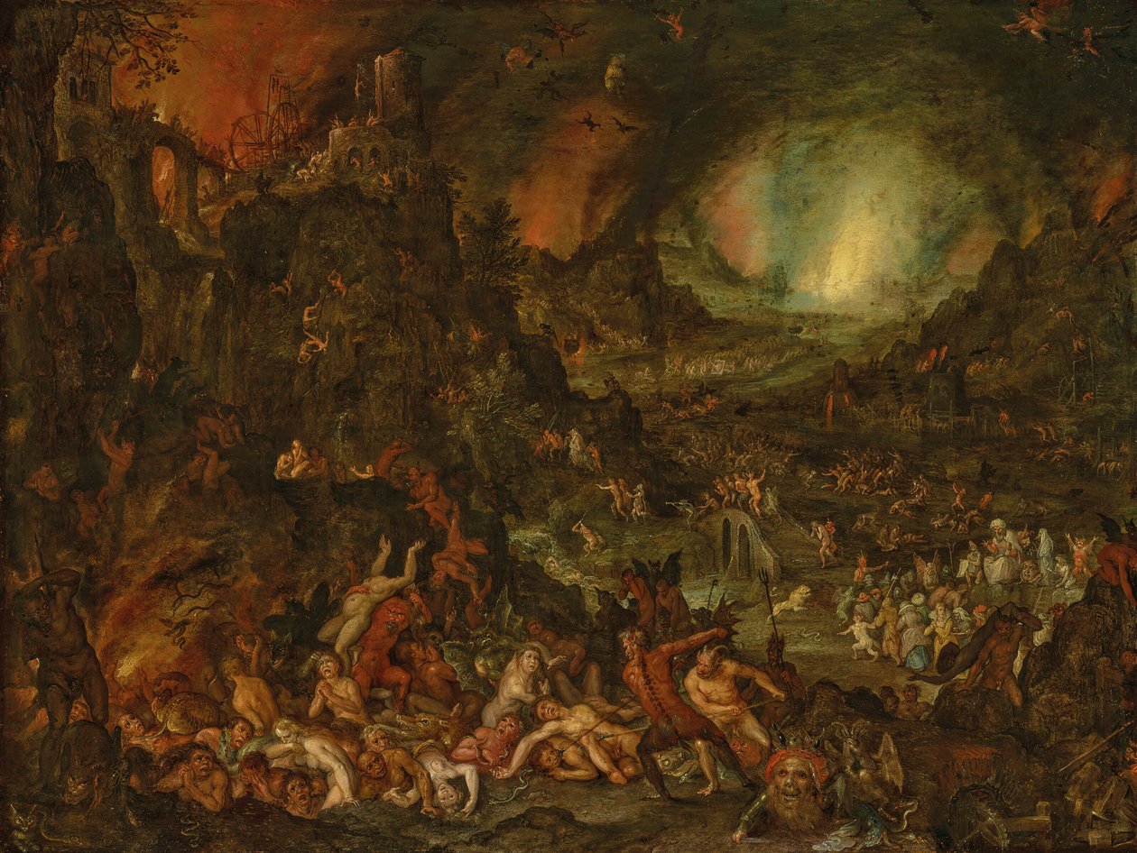 Hell by Jan Brueghel the Elder: Buy fine art print