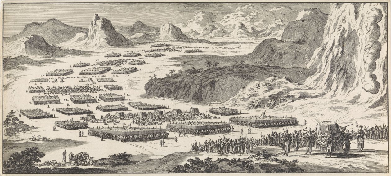 Military Campaign of the Twelve Tribes of Israel with the Tabernacle