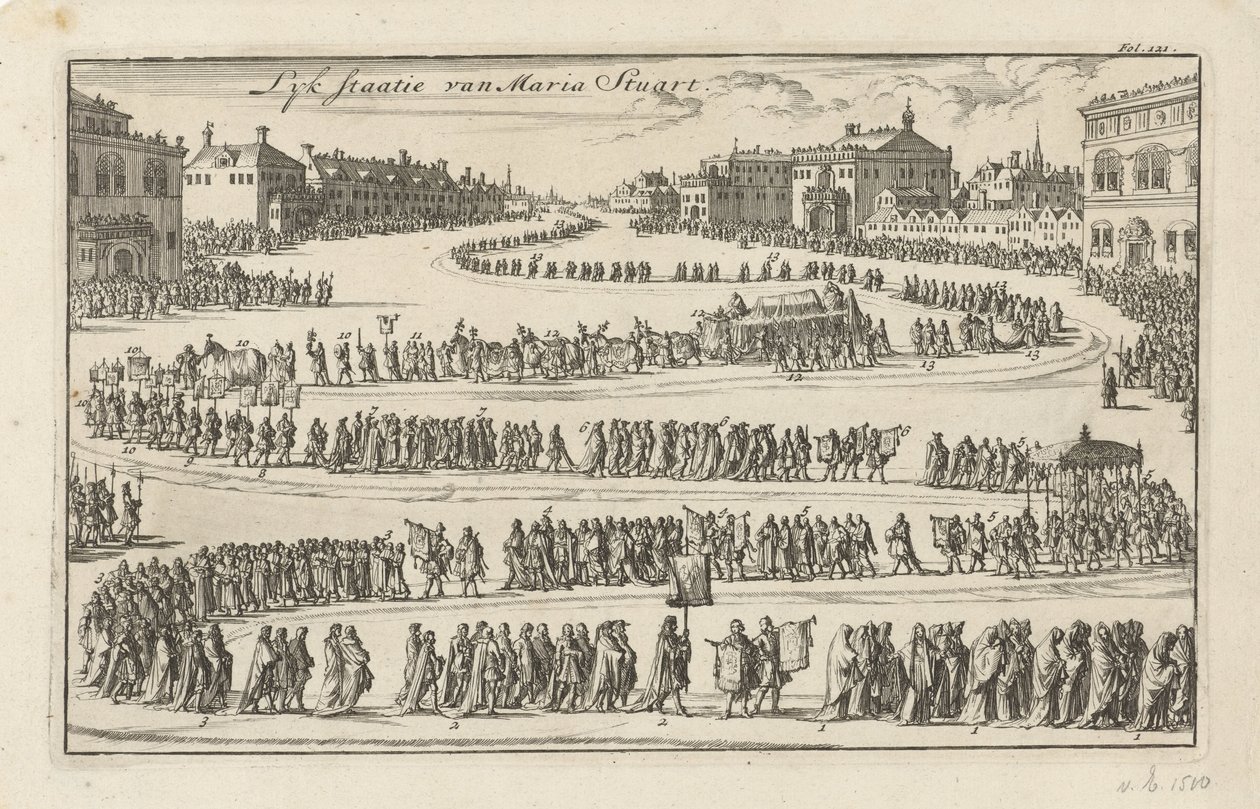 Funeral Procession of Queen Mary II Stuart, 1695
