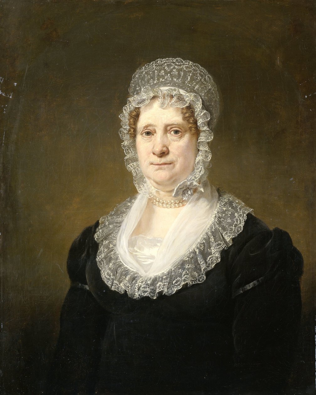 Portrait of Sara de Haan, Widow of the Amsterdam Underwriter Cornelis ...