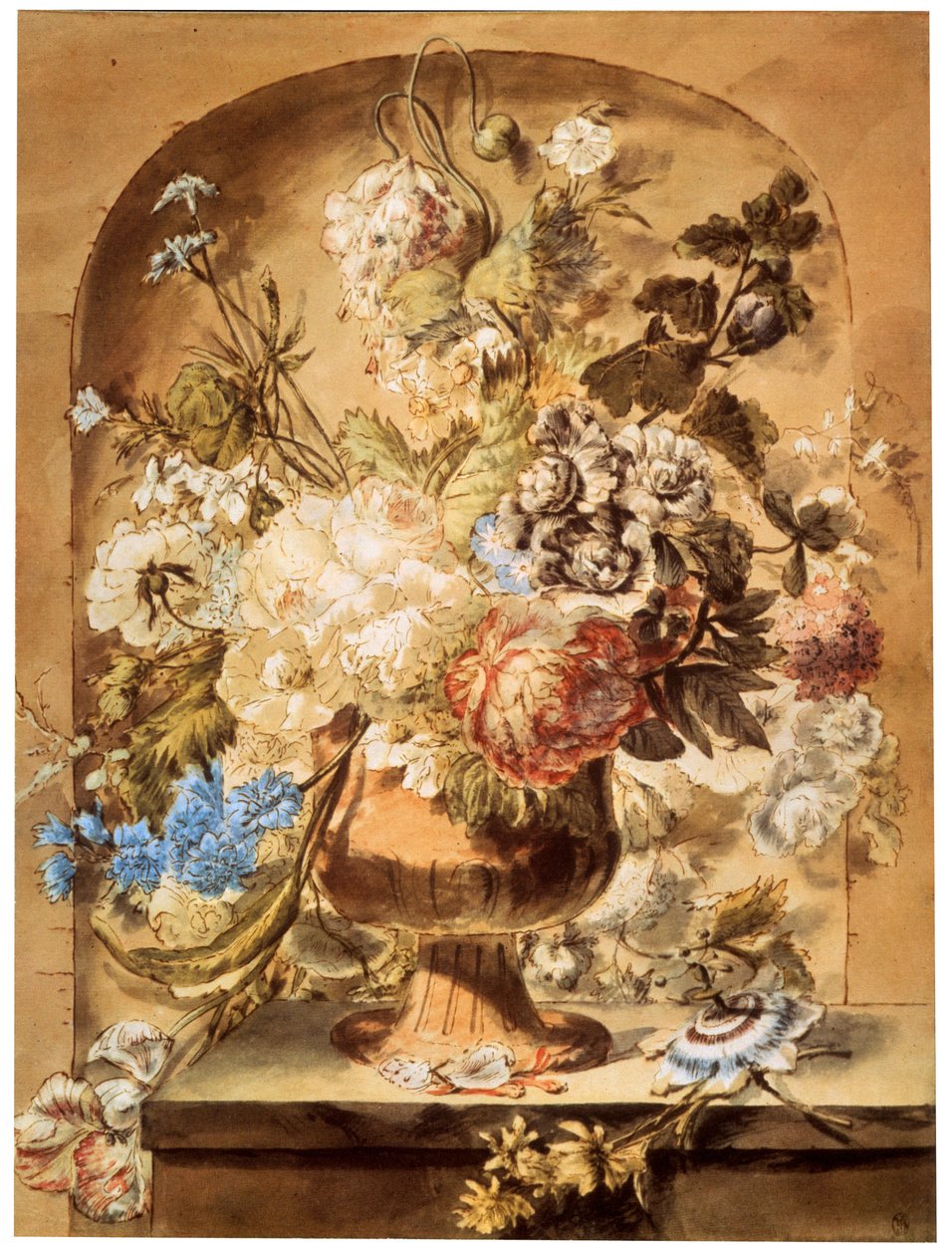 Flowers by Jan van Os: Highest-quality art reproduction