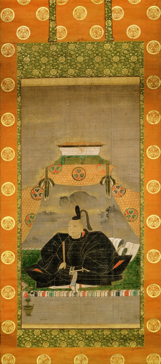 Portrait of Tokugawa Ieyasu (1543-1616), Japanese, 17th Century