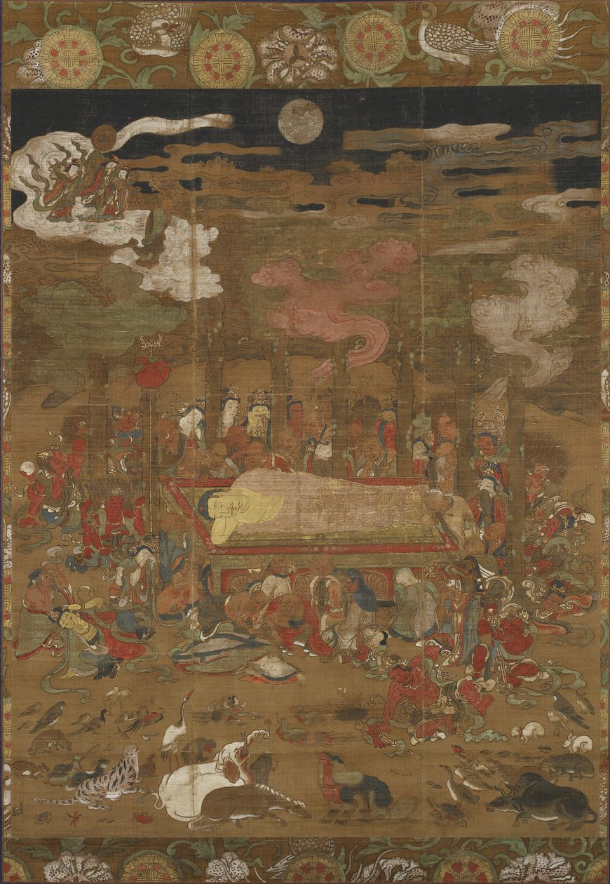 Parinirvana of Sakyamuni, the Historical Buddha