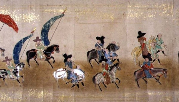 Sixth Korean Embassy to Japan in Meireki 1 at the time of Tokugawa ...