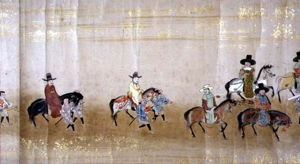 Sixth Korean Embassy to Japan in Meireki 1 at the time of Tokugawa ...