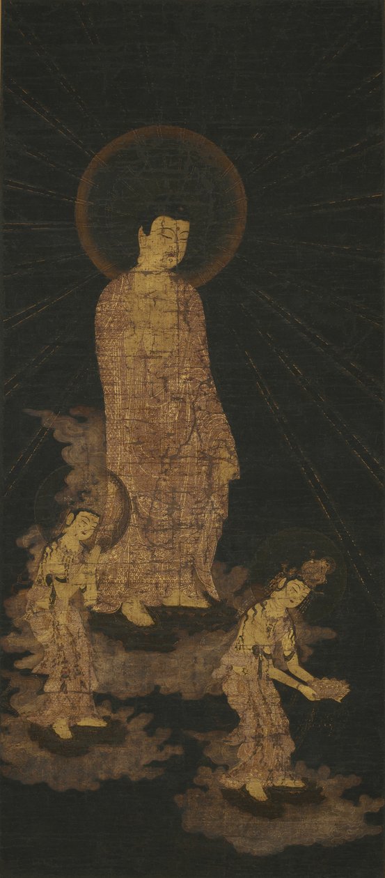 Welcoming Descent of the Amida Buddha Triad