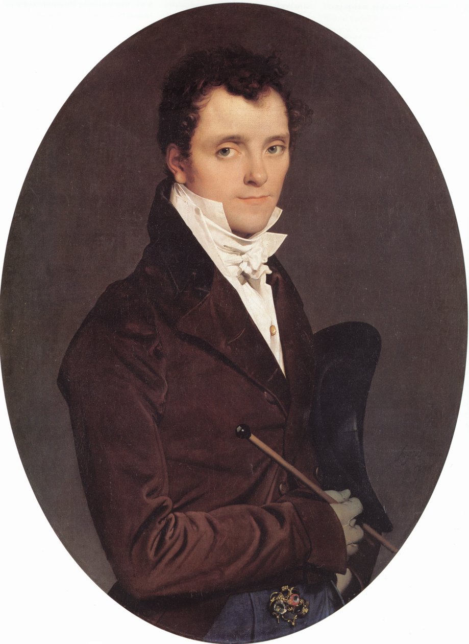 Portrait of Edme Bochet by Jean Auguste Dominique Ingres