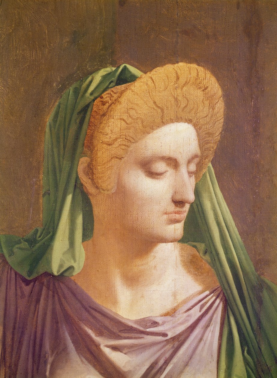 Virgil reading the 'Aeniad' to Livia, Octavia and Augustus (detail)