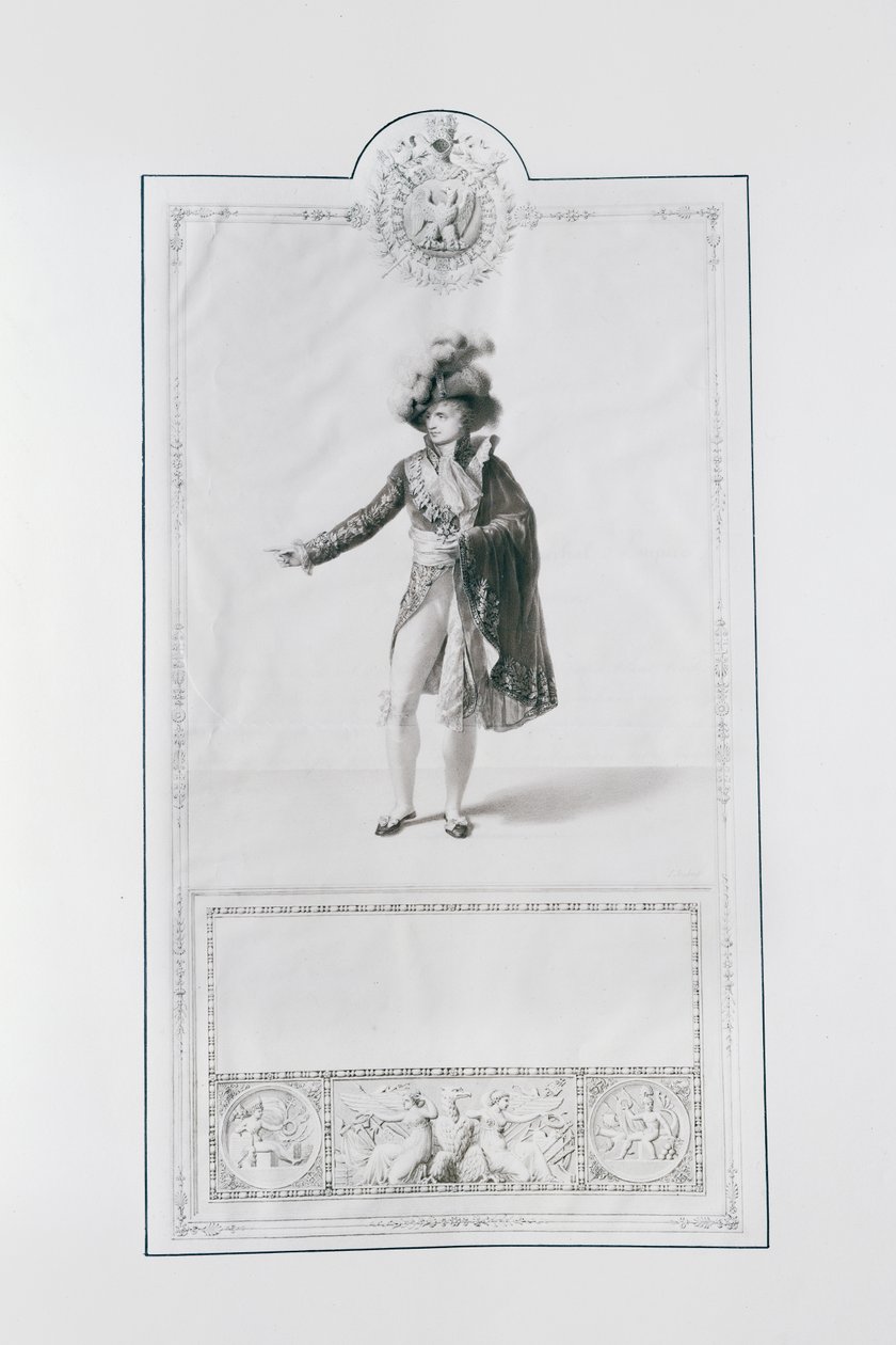 Costume of a Prince Grand Dignitaire for the Coronation of Emperor ...