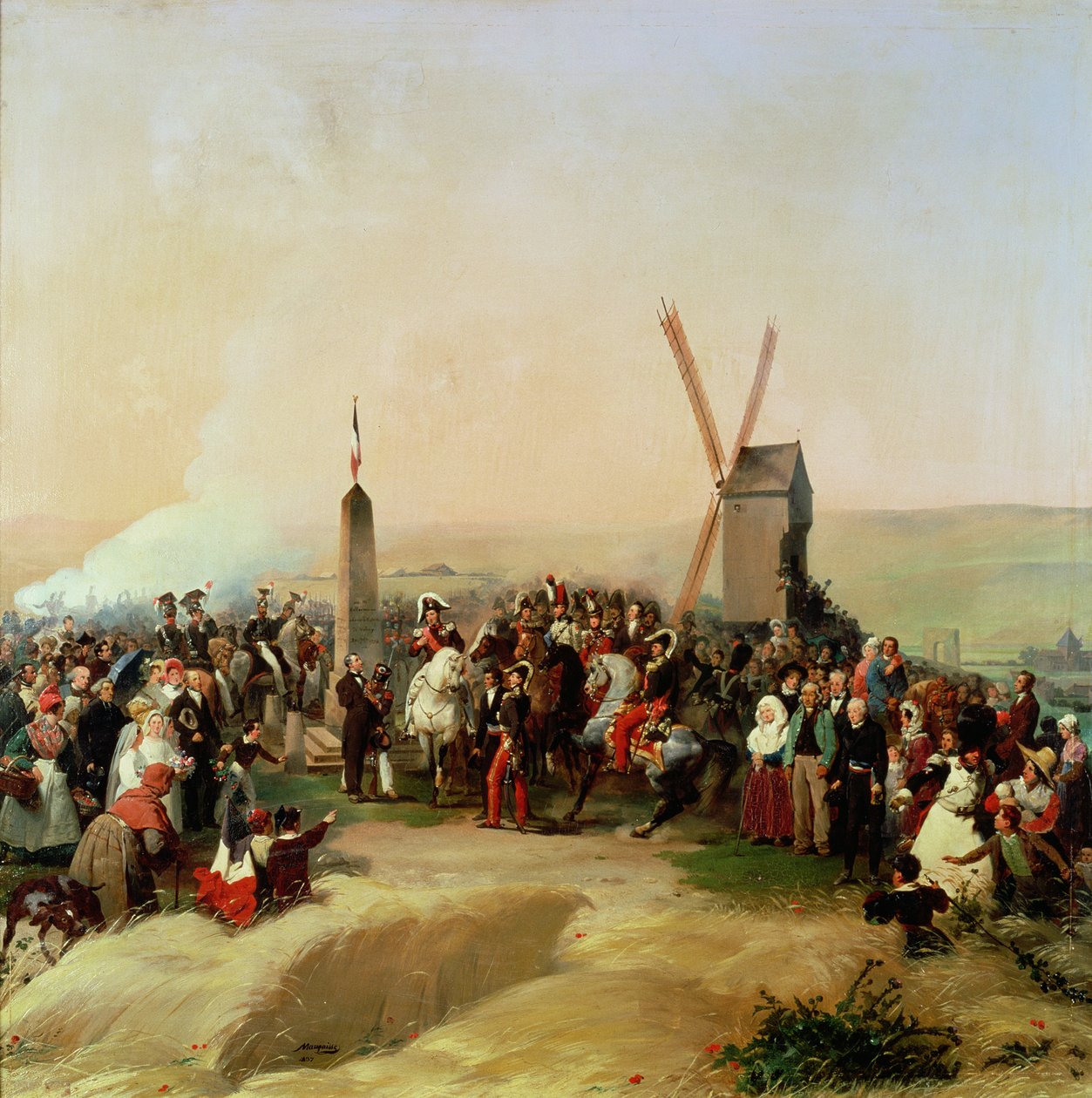 Louis-Philippe Visiting the Battlefield of Valmy on 8th June, 1831
