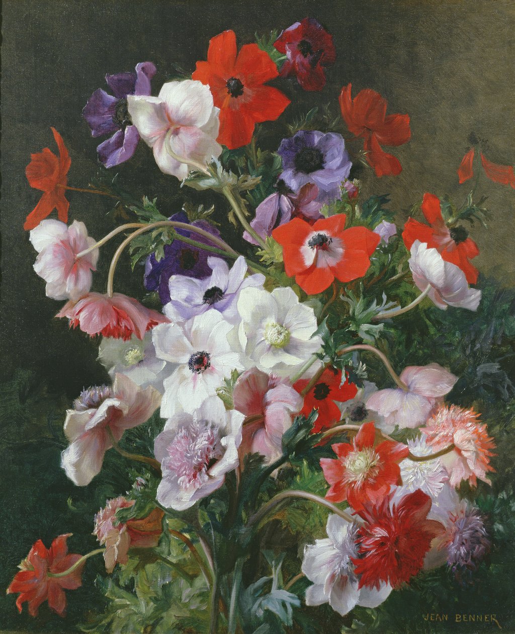 Still Life of Flowers by Jean Benner: Buy fine art prints