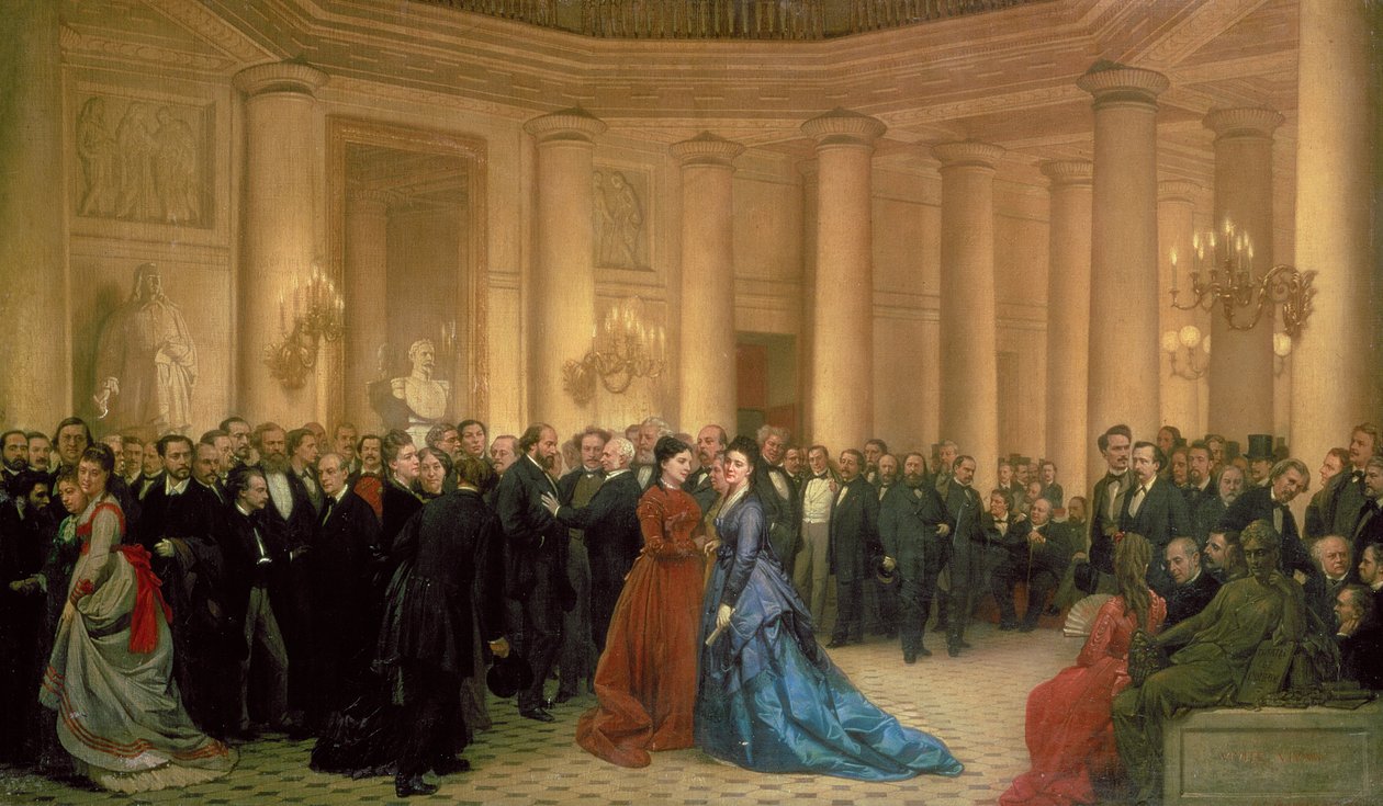 The Odeon Theatre, Paris, 1869