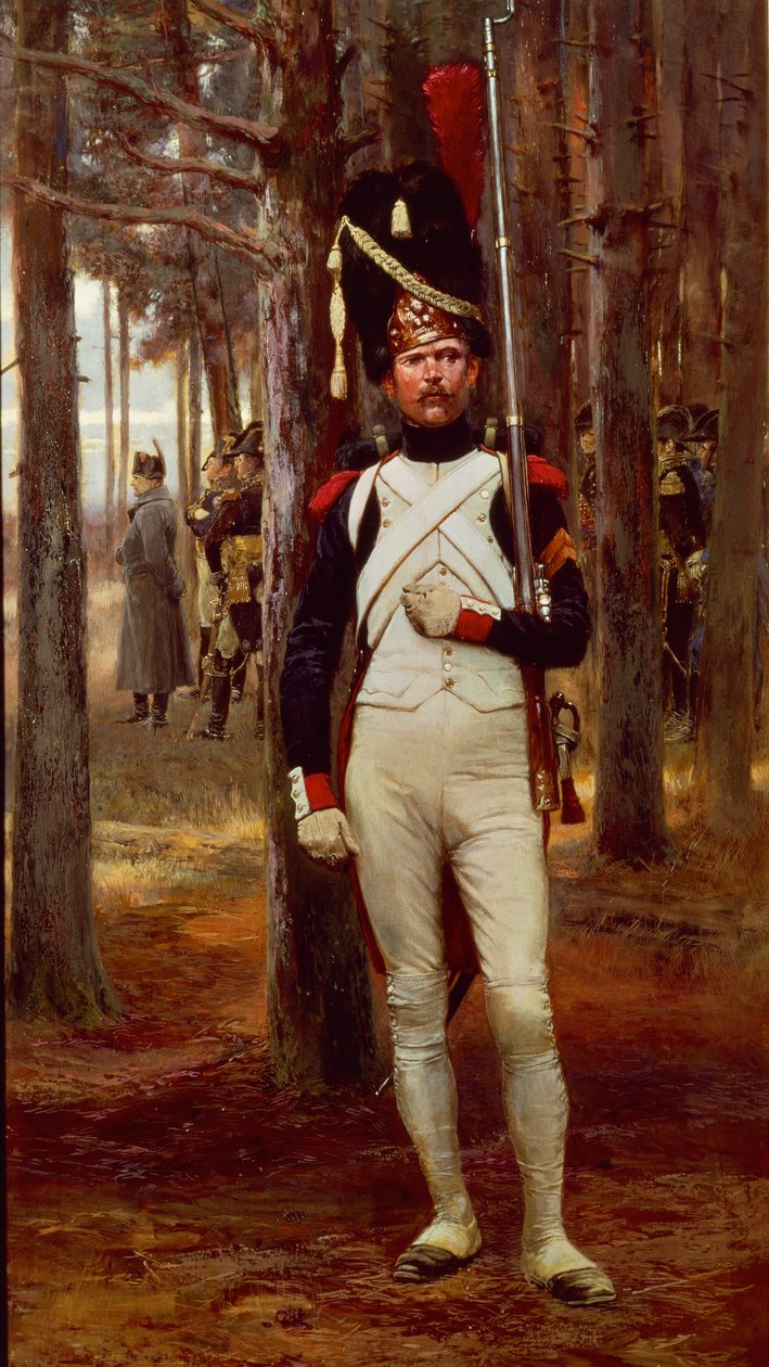 Foot Grenadier of the Imperial Guard, by Edouard Detaille