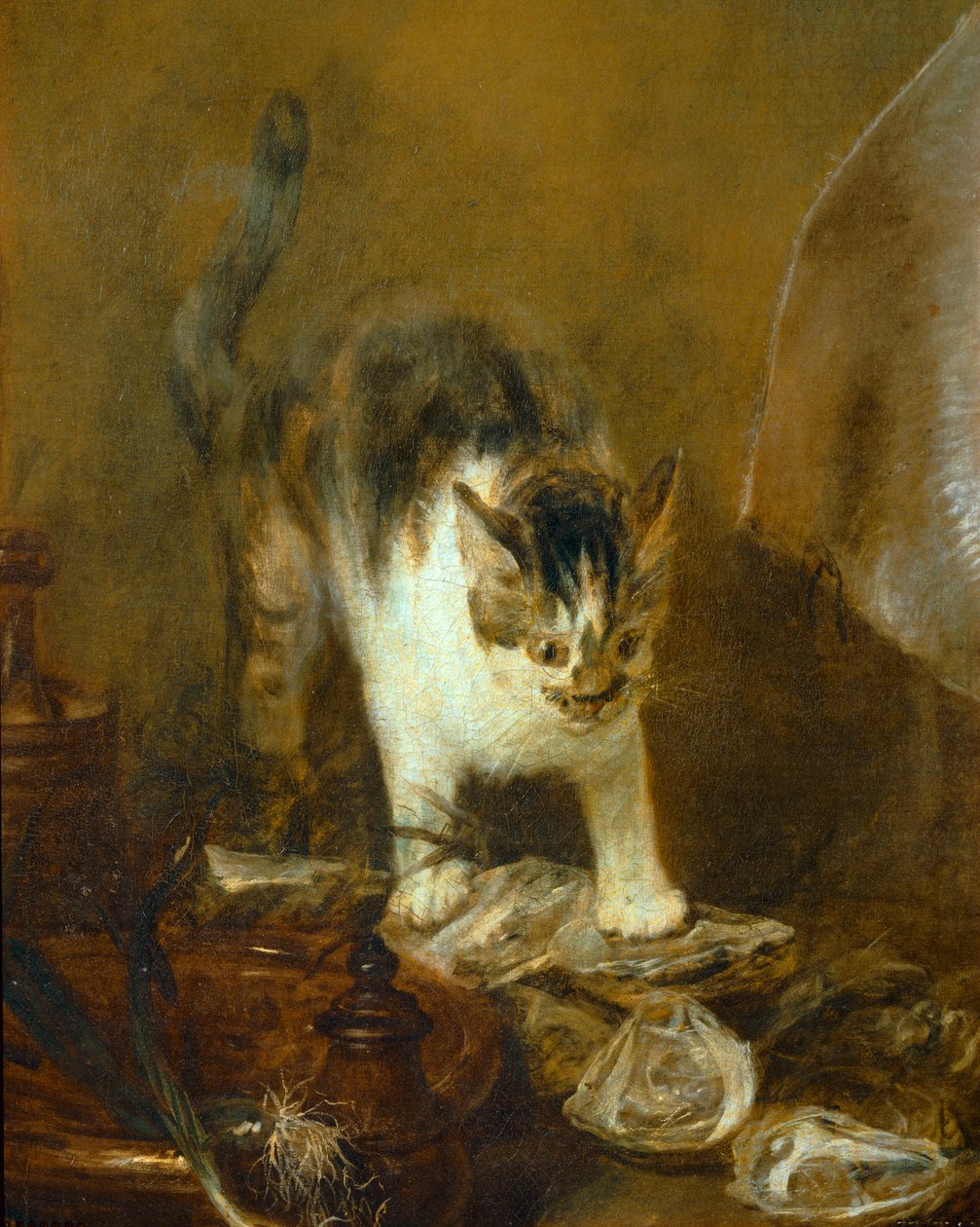 The Ray by Jean Baptiste Simeon Chardin: Fine art print