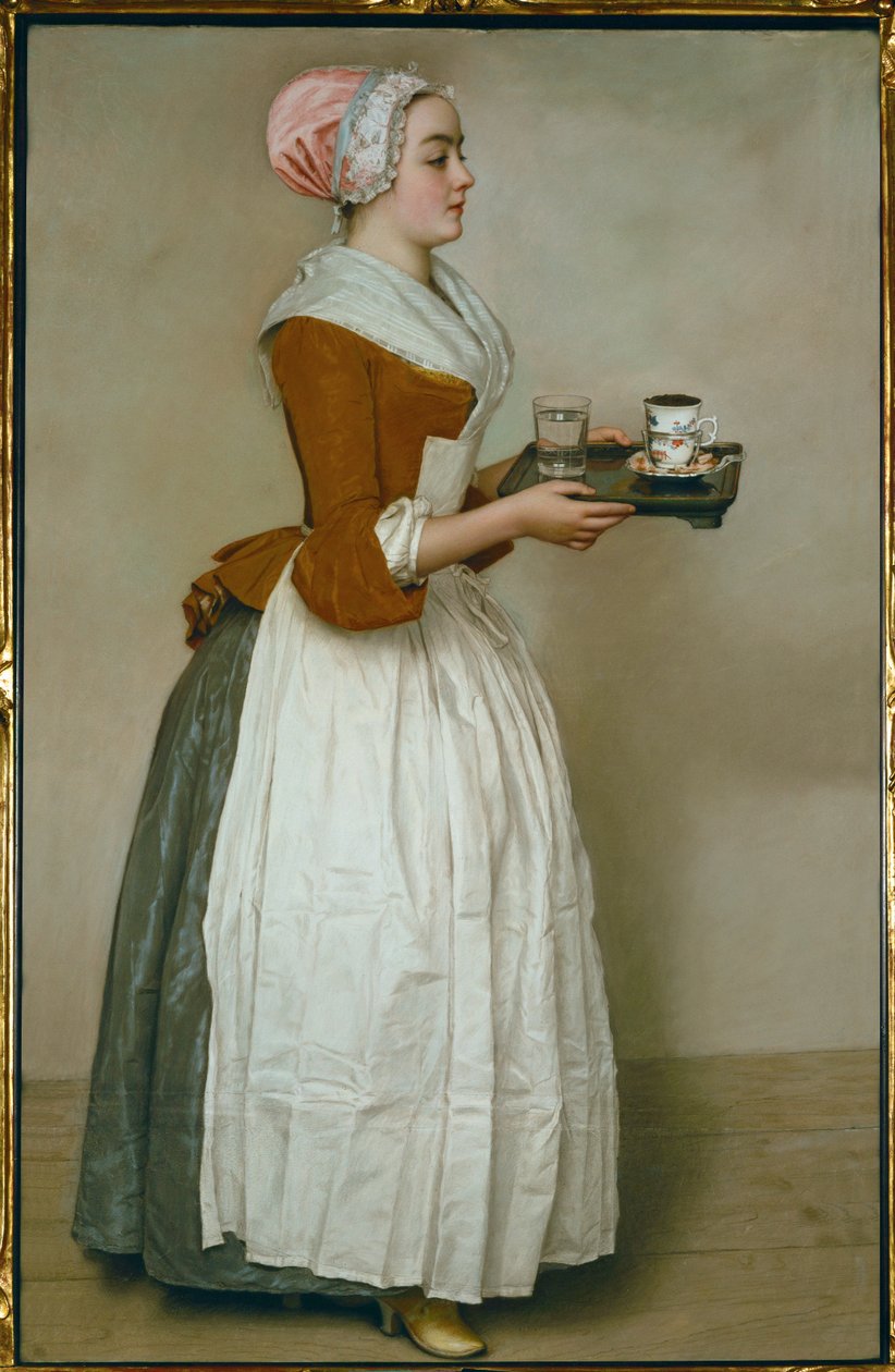 The Chocolate Maker by Jean-Etienne Liotard