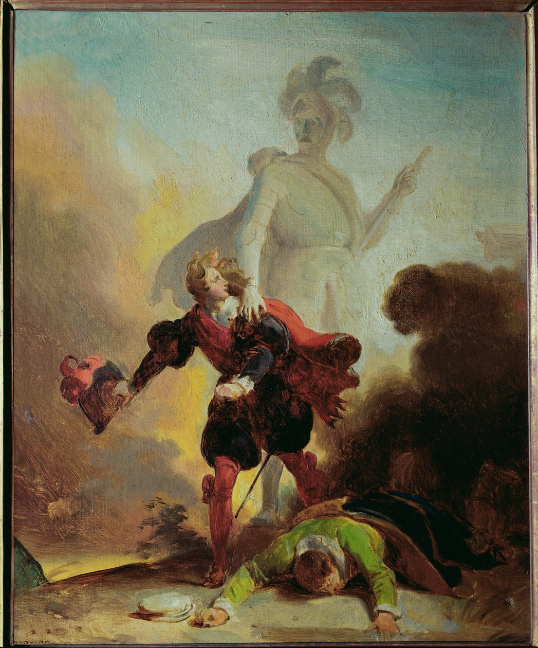 Don Juan and the Statue of the Commander