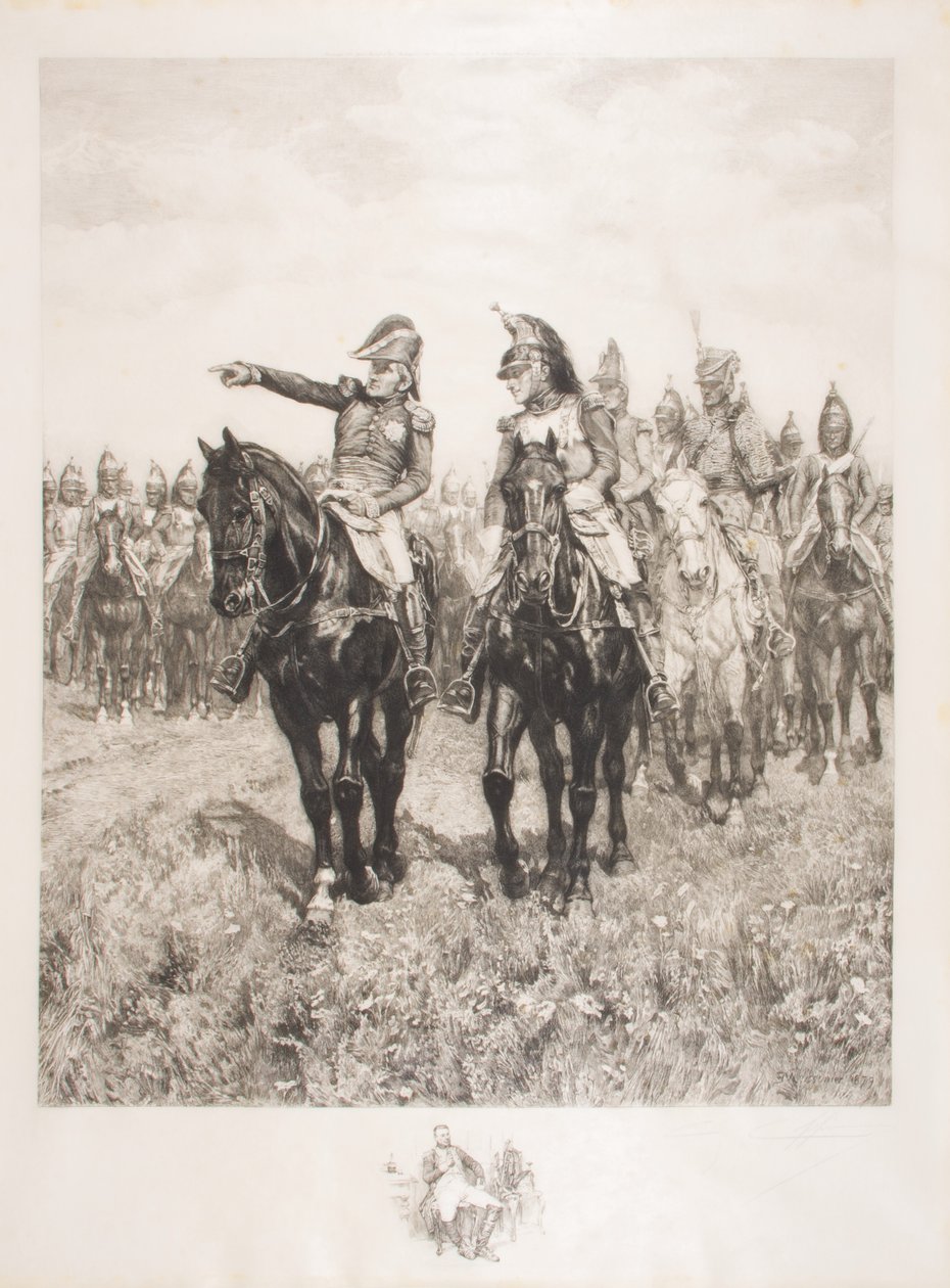 Staff at Austerlitz, Engraved by C. Coppier