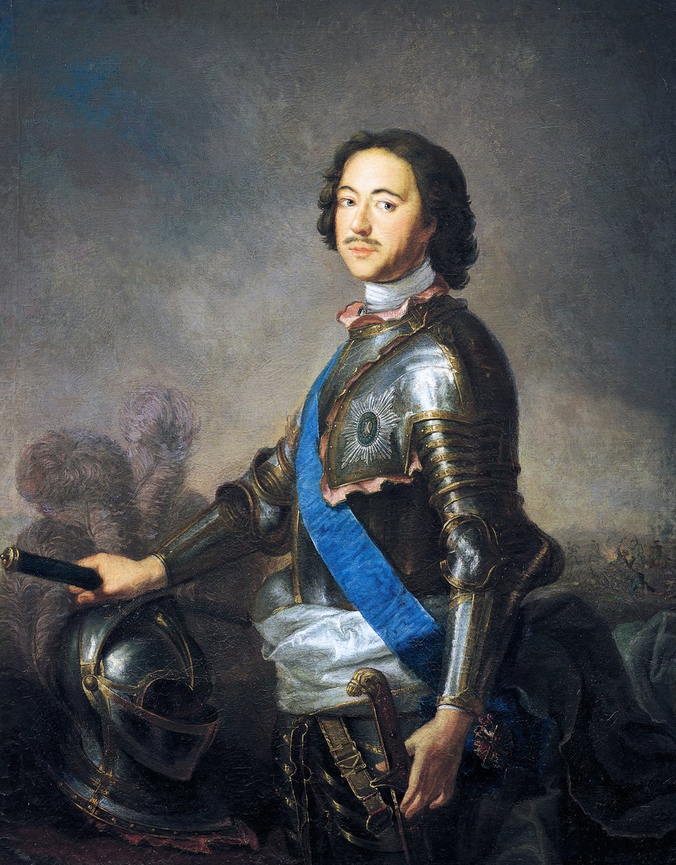 Portrait of Peter I known as Peter the Great