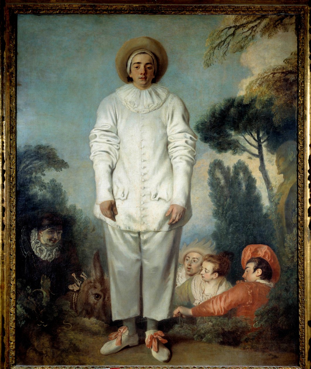 Pierrot, Once Called Gilles by Jean-Antoine Watteau