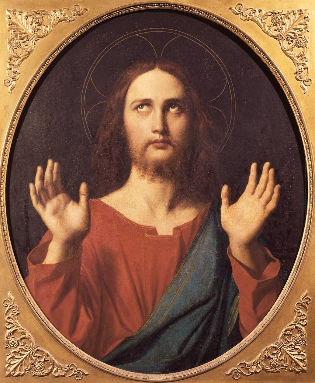 Christ, by Jean Auguste Dominique Ingres