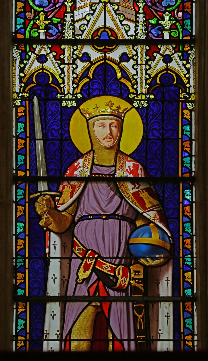 Window Depicting Saint Ferdinand (Portrait of Prince Ferdinand d'Orleans)