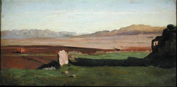 Italian Landscape, c.1826 by Jean-Baptiste-Camille Corot