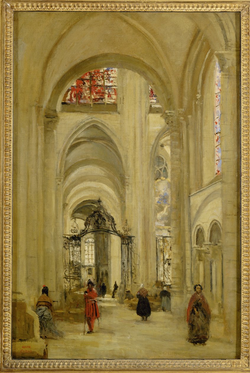 The Cathedral of Sens, Interior View
