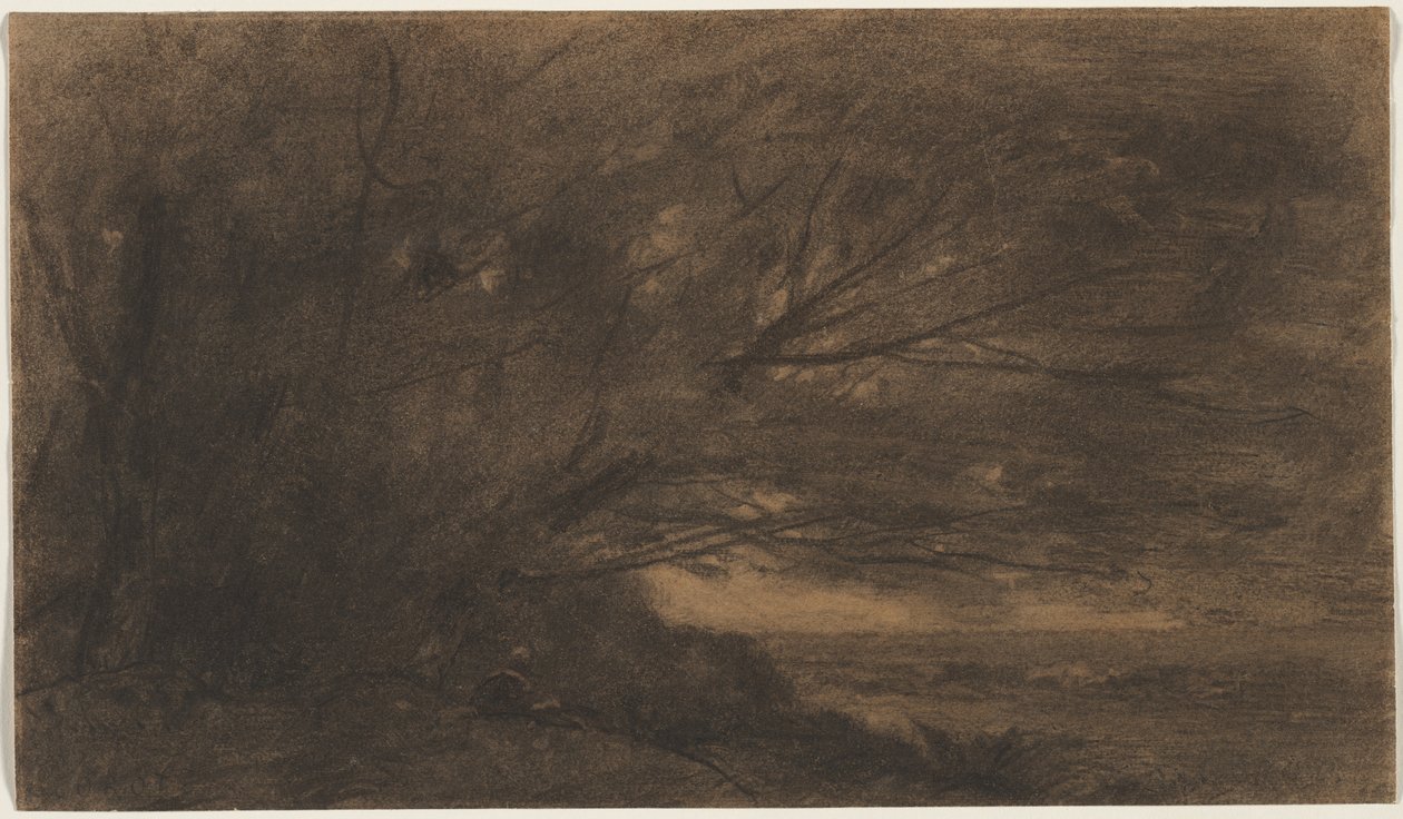Landscape The Large Tree, 1865-1870