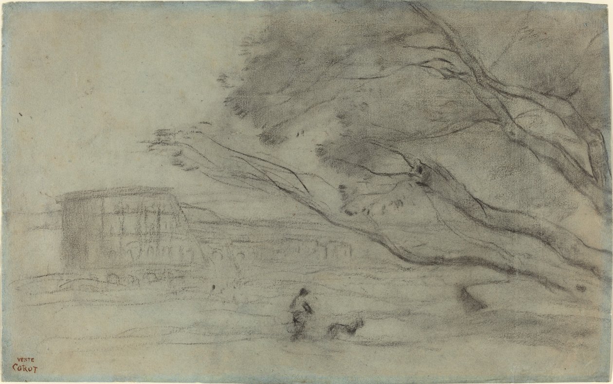 Souvenir: Roman Landscape with the Colosseum