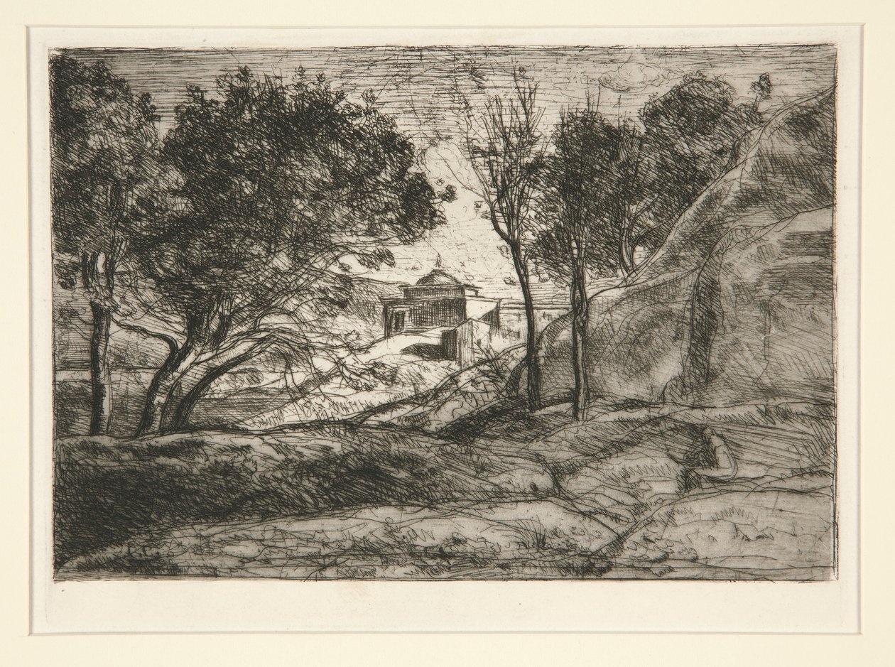 Memory of Tuscany by Jean-Baptiste-Camille Corot