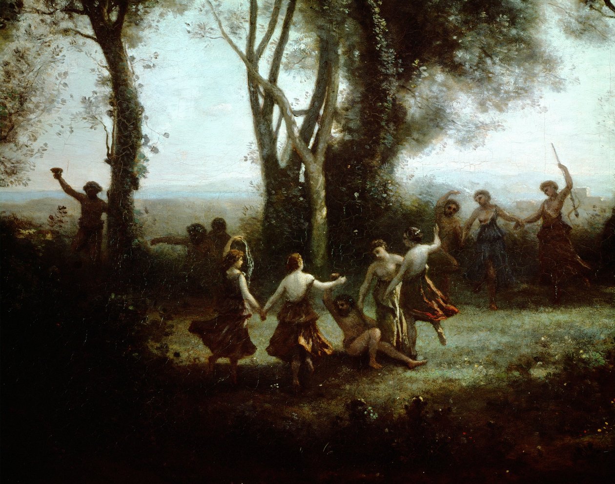 The Dance of the Nymphs by Jean-Baptiste-Camille Corot