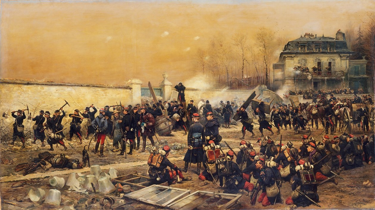 The Defense of Champigny, 1879