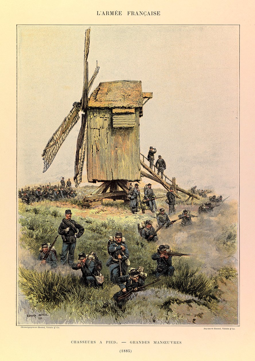 Types and Uniforms of the French Army by Captain Jules Richard ...