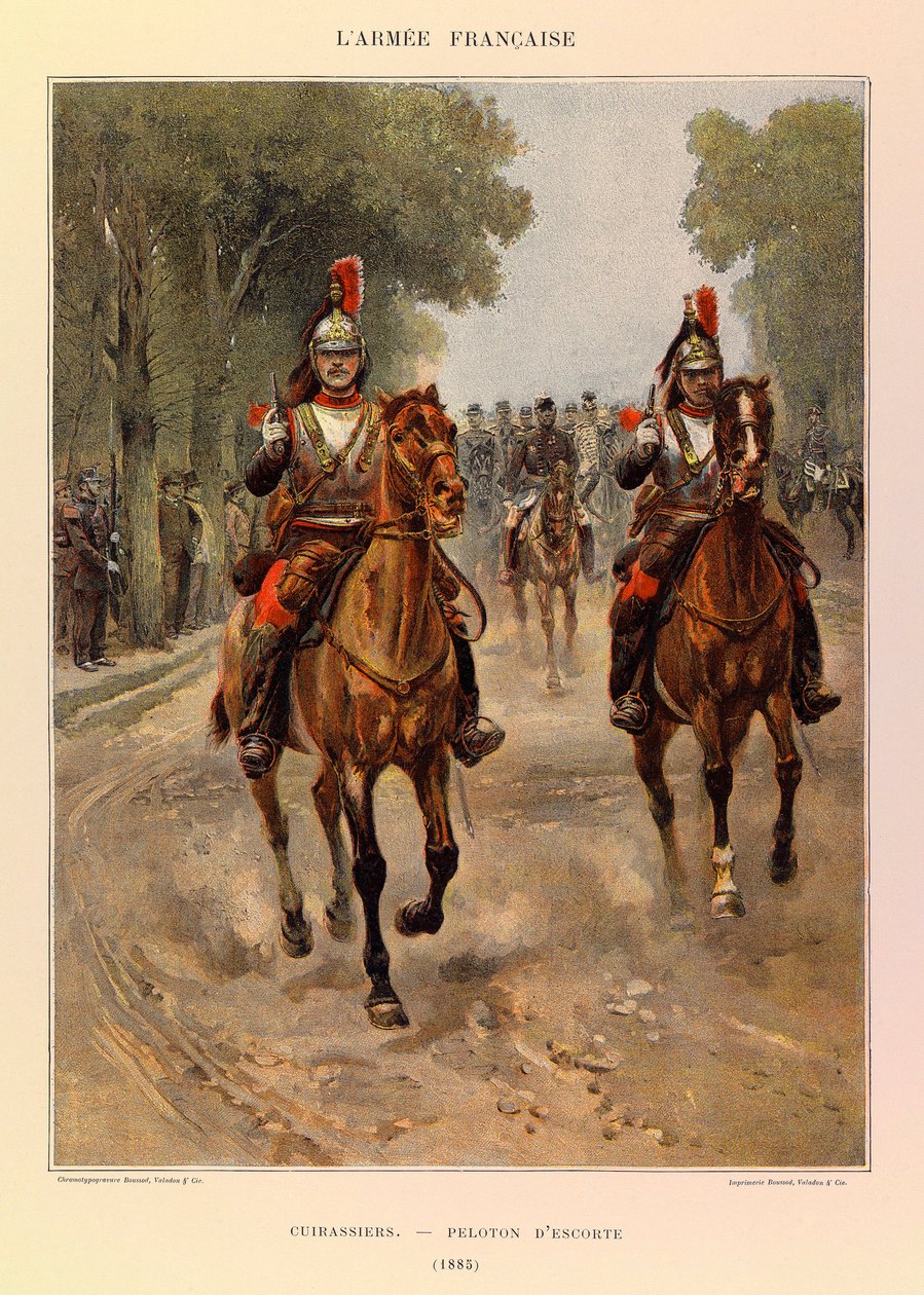 Types and Uniforms of the French Army of Captain Jules Richard ...