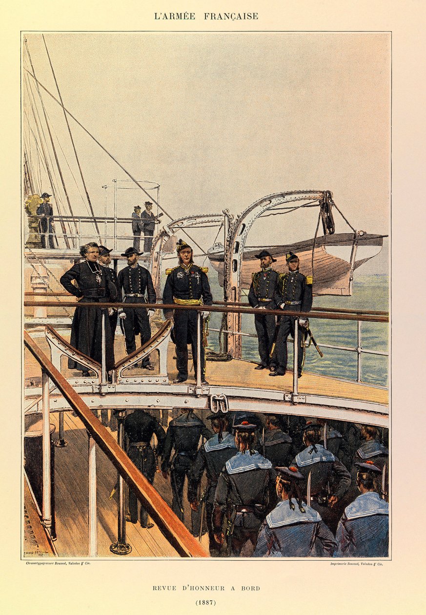 Types and uniforms of the French Army of Captain Jules Richard ...