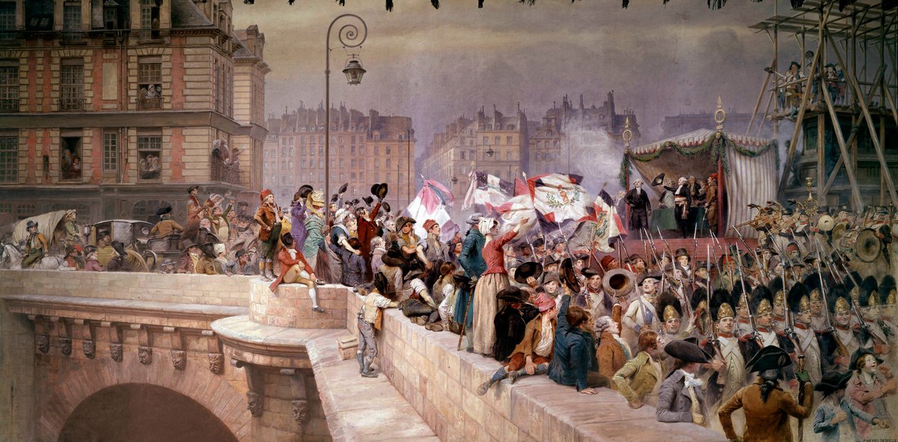 Volunteers Left for the Army in 1792