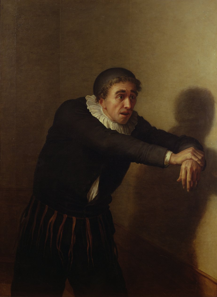 The Actor Grandmesnil as Harpagon in 'The Miser'