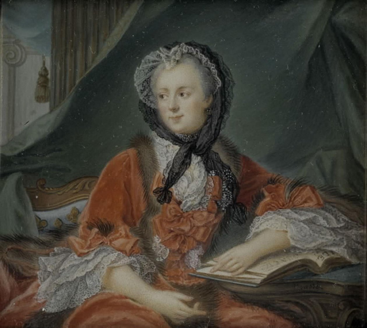 Portrait of Marie Leszczinska, Queen of France (1703-1768)