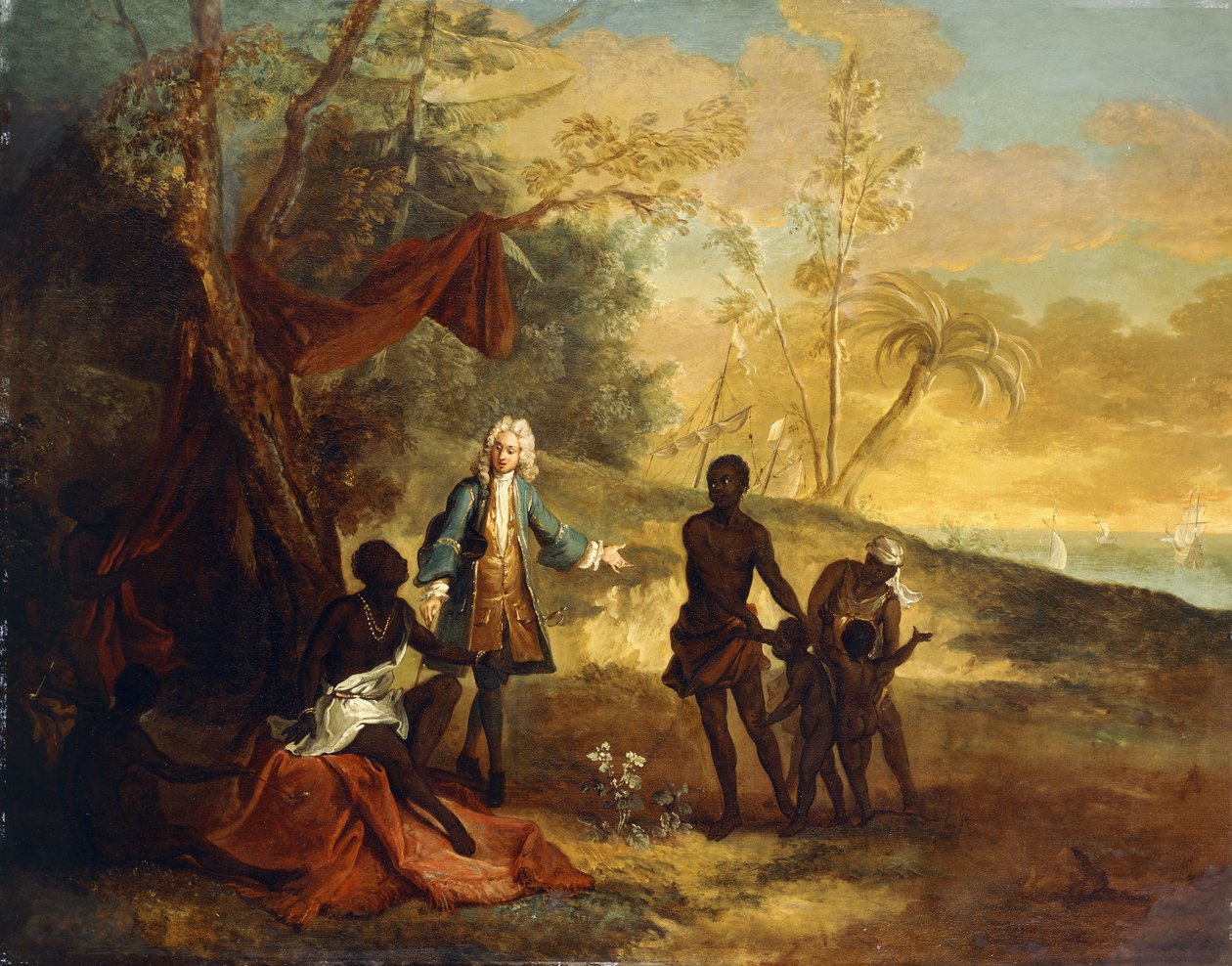 From the Four Parts of the World - Africa: A European Merchant ...